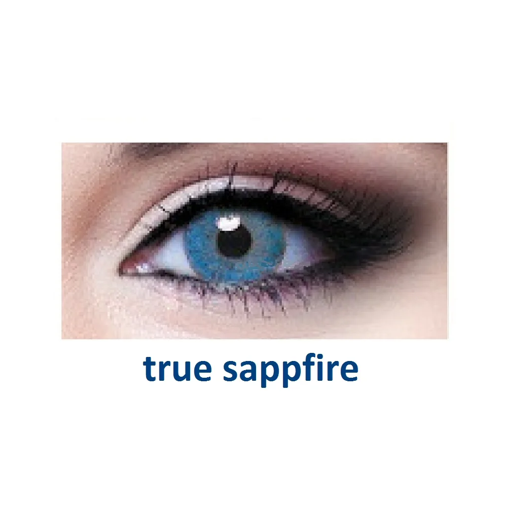 True Sapphire Contact Lenses