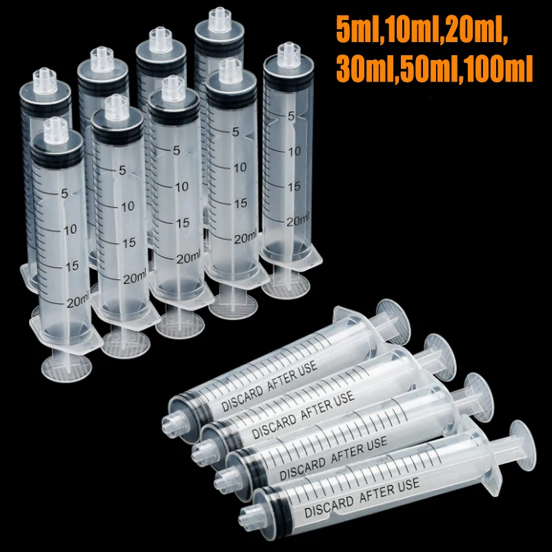 5ml-10ml-20ml-30ml-50ml-100ml-Syringe-Without-Needle-Screw-Storage ...