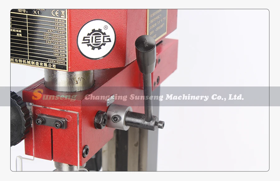 Mini Mill&drill Machine Sieg X1 220v 150w Micro Drill Machine - Milling ...