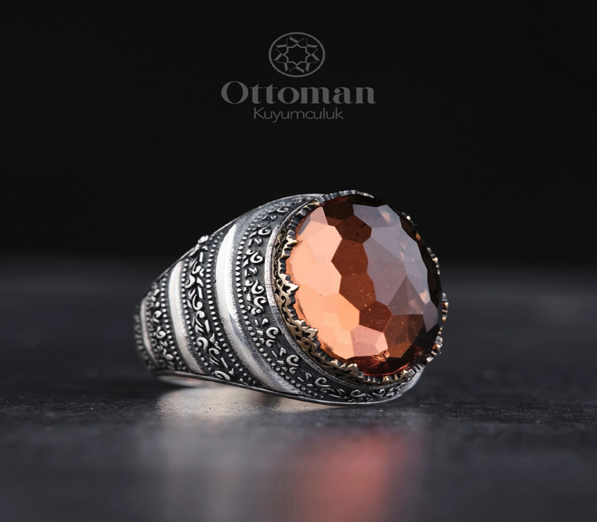 Zultanite (Diaspor) Stone 925 Sterling Silver Men's Ring Color Changing ...